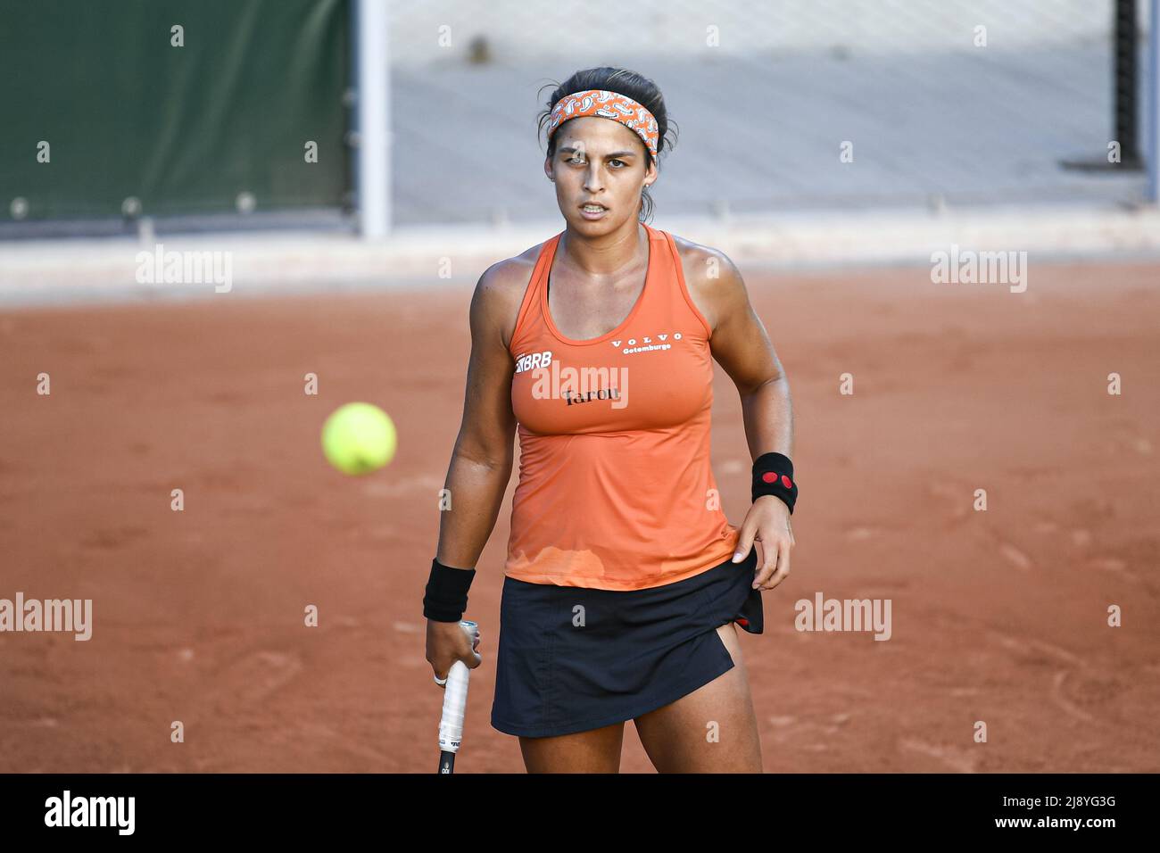 Carolina Alves of Brazil during the French Open (Roland-Garros) 2022 ...