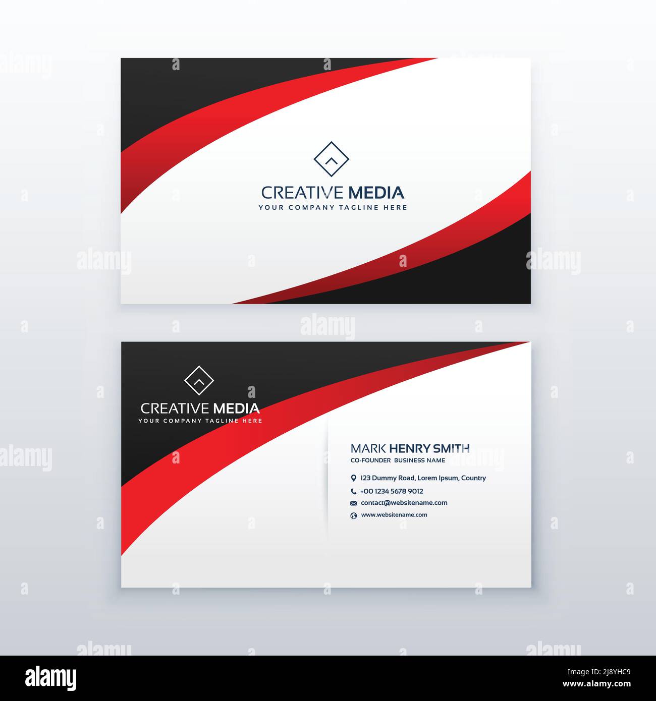 Wave Vector Business Cards