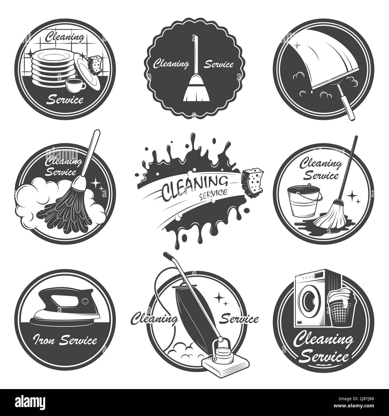 Vintage vacuum cleaner Stock Vector Images - Alamy