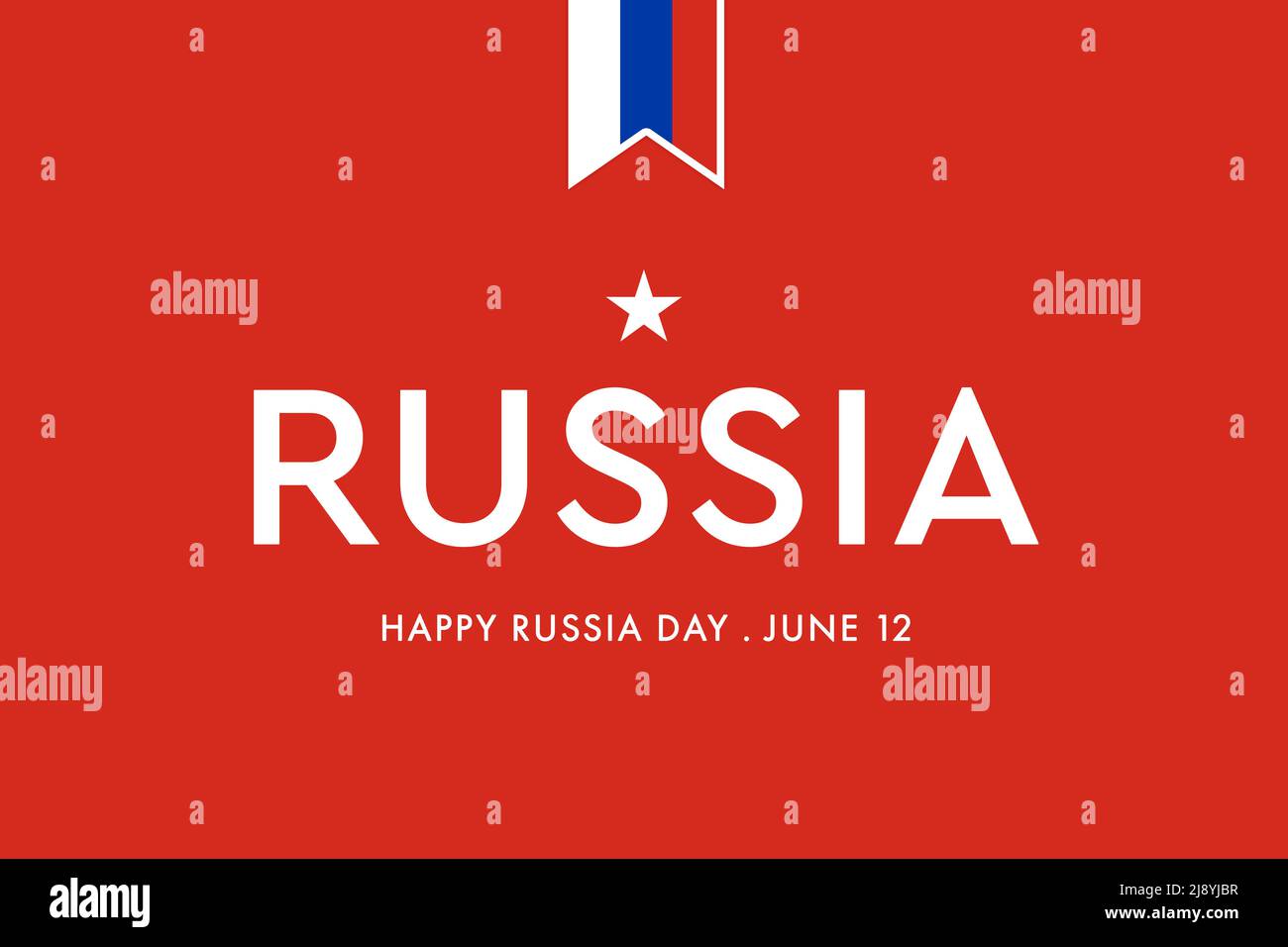 Day of Russia, the national Russian holiday, celebration of ...