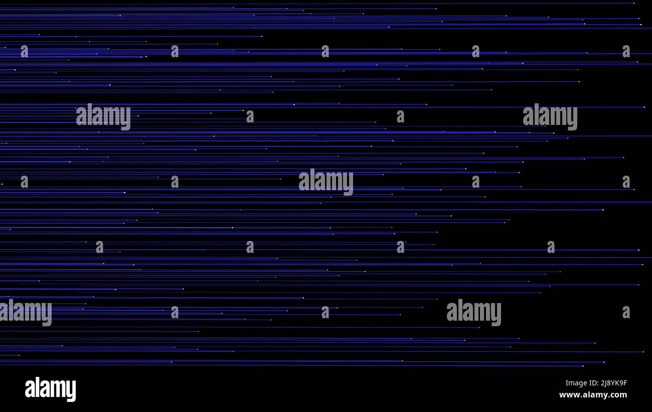 3d abstract data lines background. Digital neon blu energy lines move ...