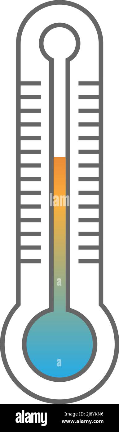 Thermometer icon logo design illustration template vector Stock Vector ...