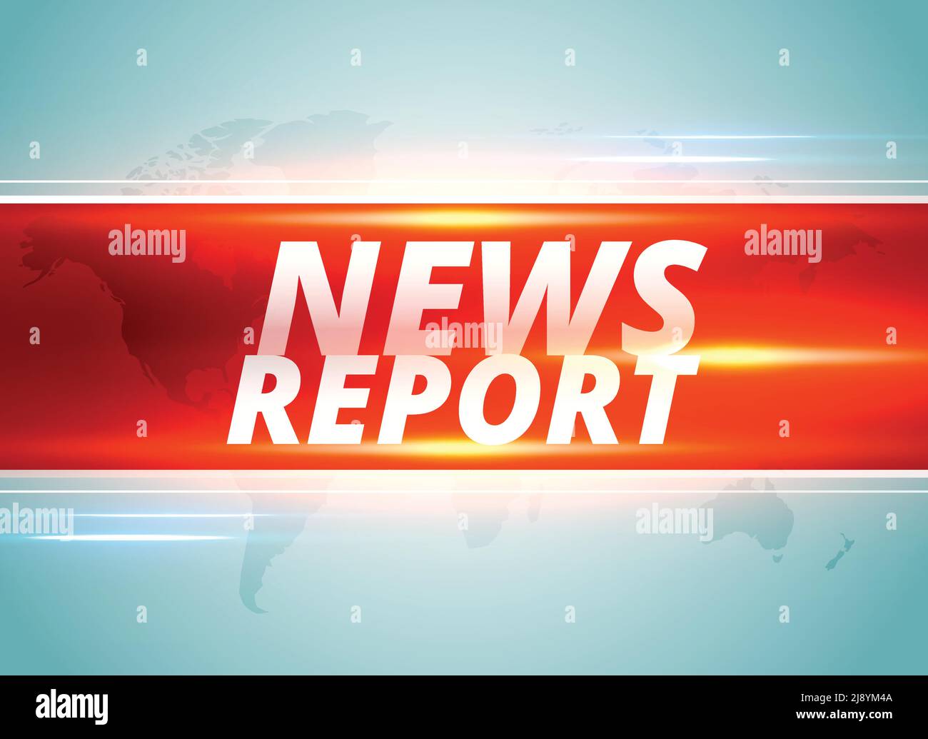 News report Stock Vector Images - Alamy