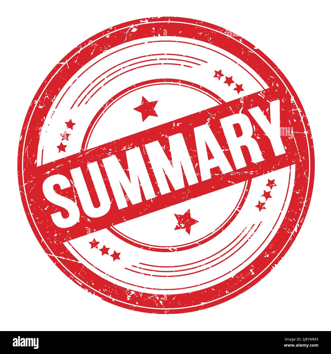 Summary rubber stamp hi-res stock photography and images - Alamy