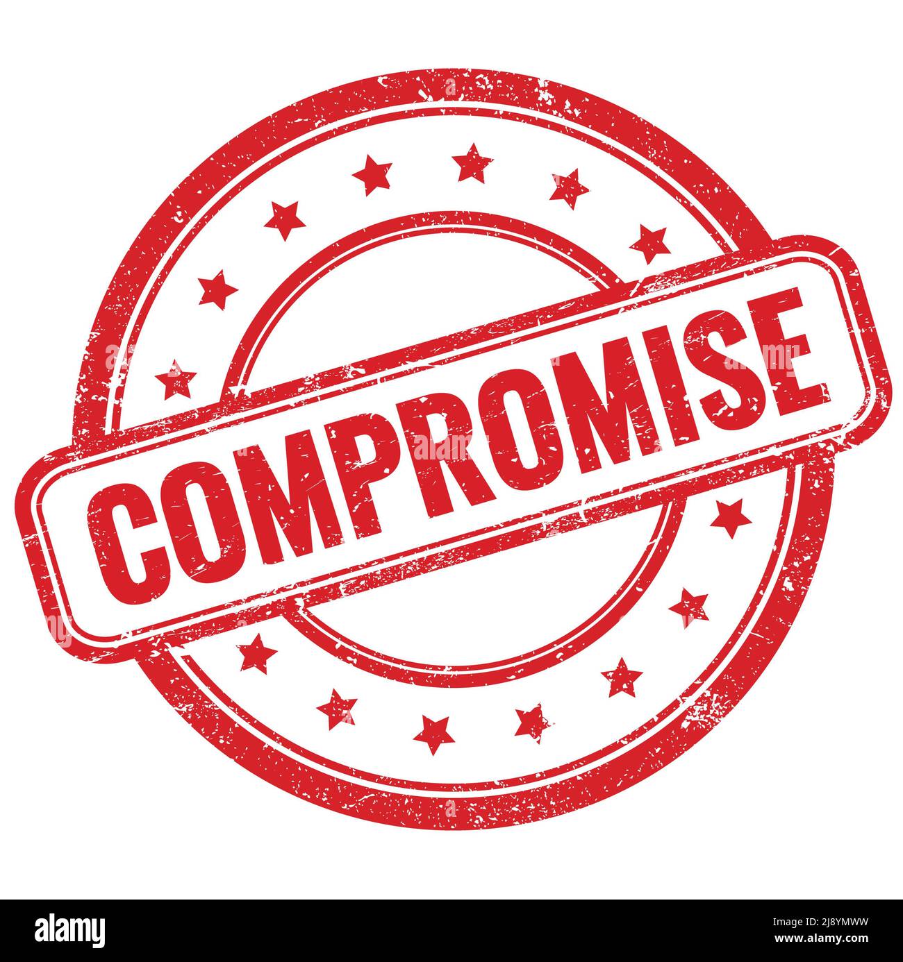Compromise stamp hi-res stock photography and images - Alamy