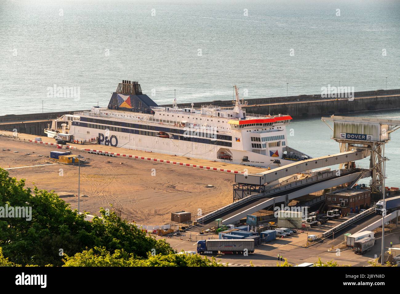 Port of Dover, Kent, Britain Stock Photo - Alamy