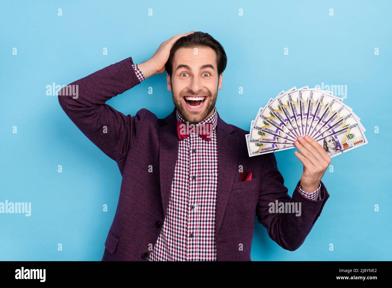Funny savings reaction hi-res stock photography and images - Alamy