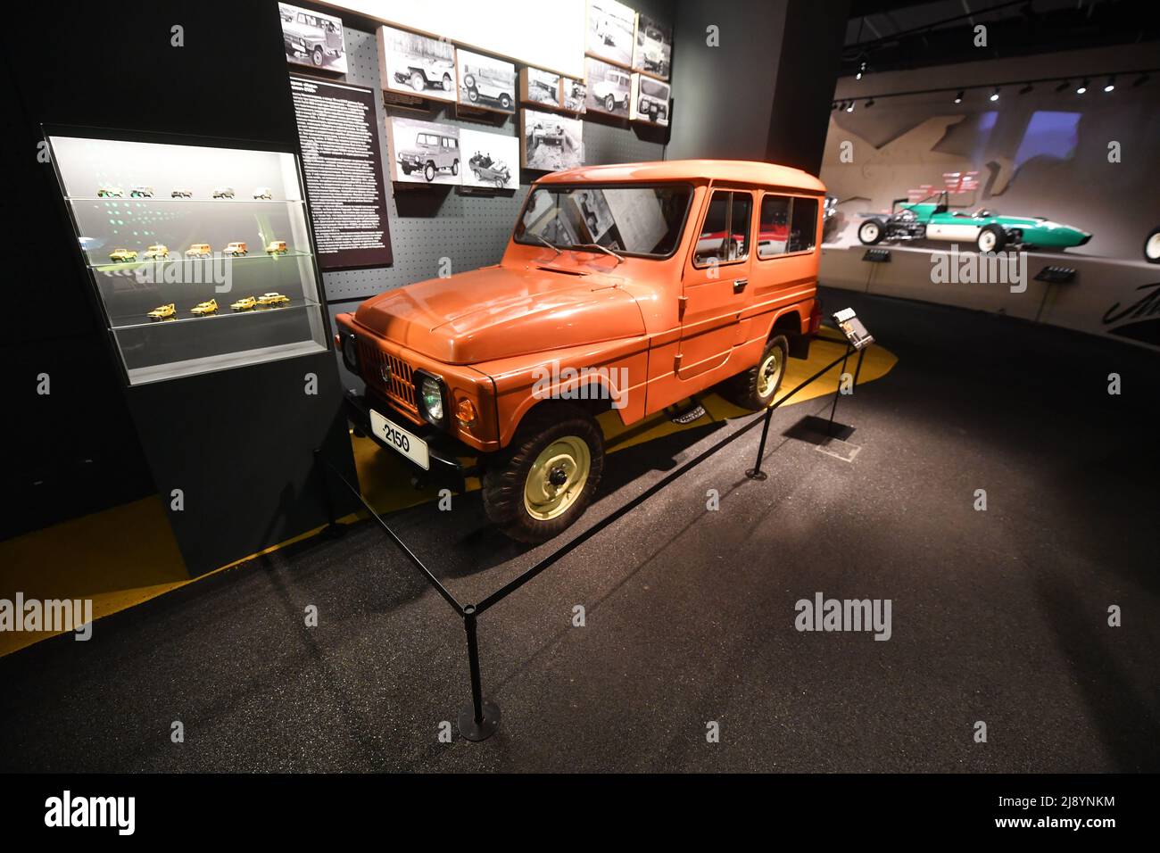 Moscow. The Moskvich-2150 car at opening of the Moskvich Dream ...