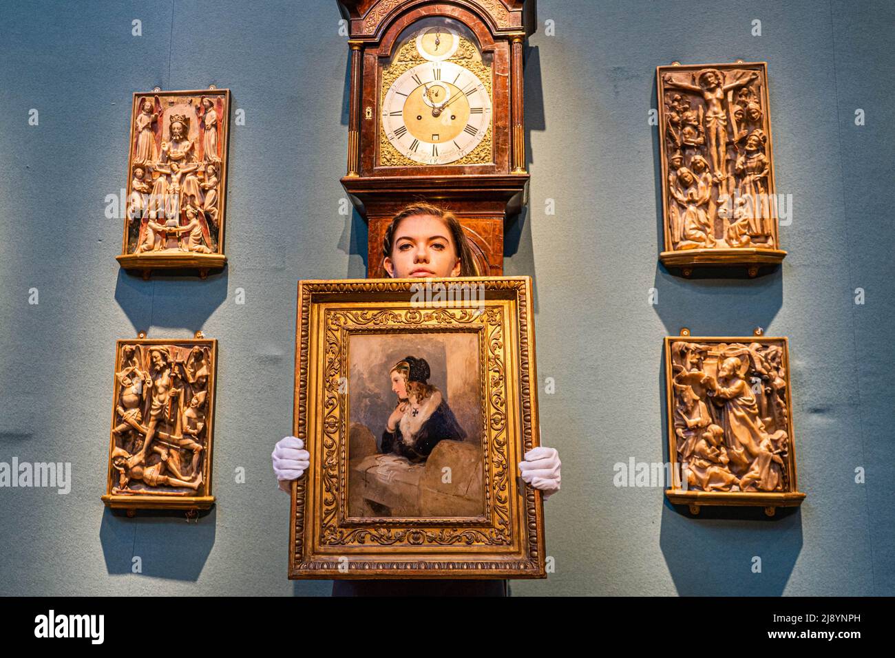 John ellicott clock hi-res stock photography and images - Alamy