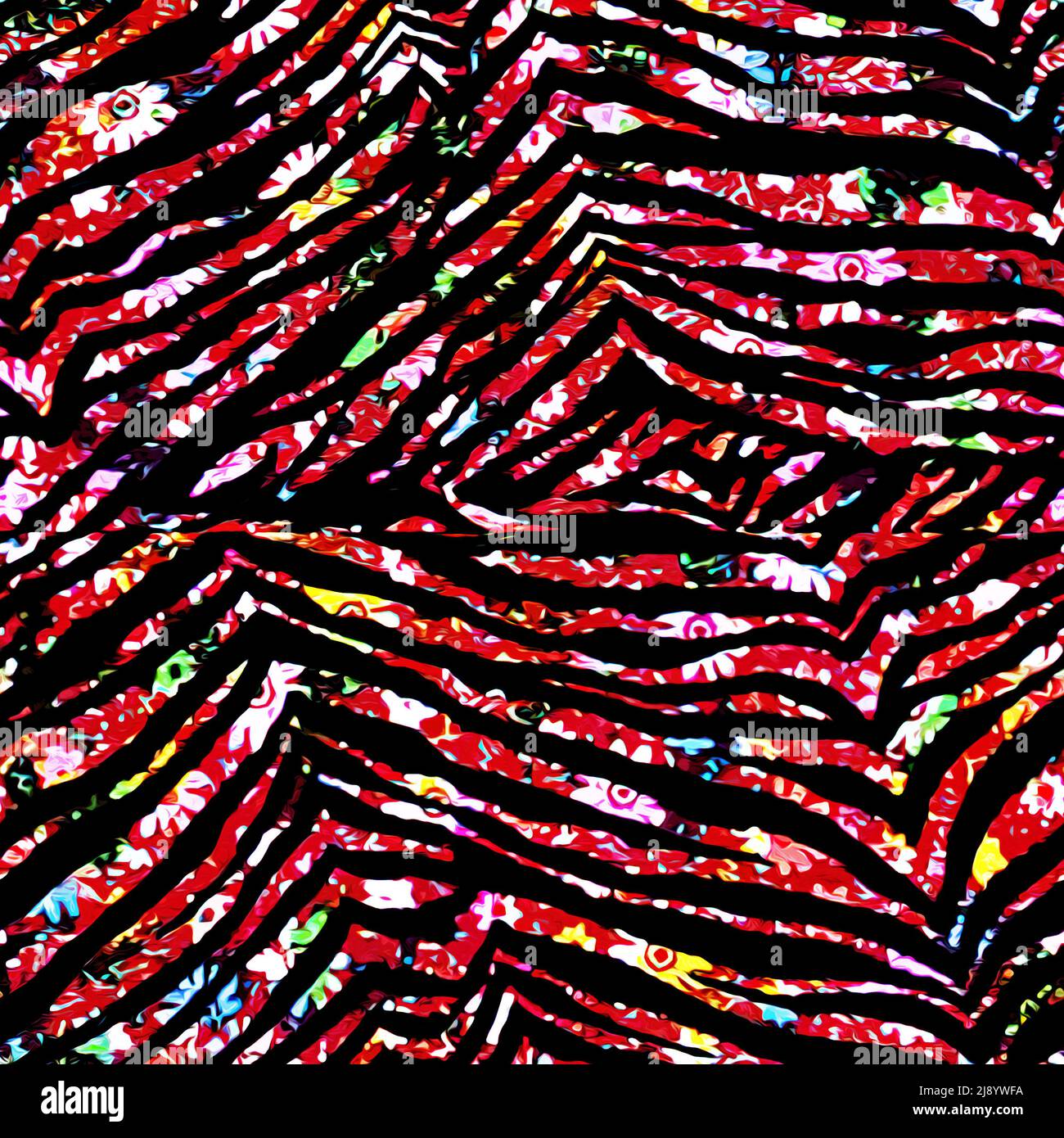 Textile and wallpaper patterns. A printable digital illustration work ...