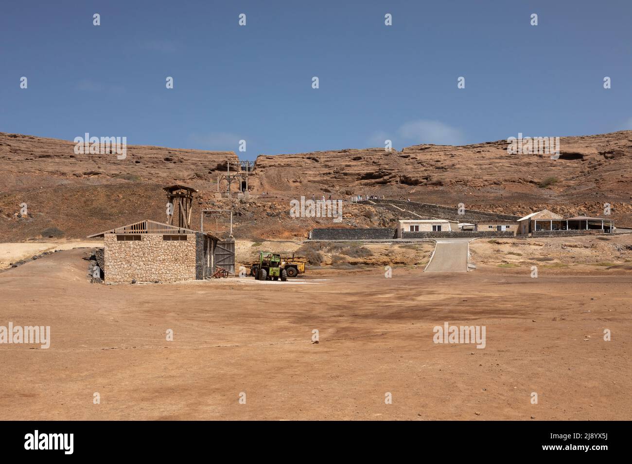 Pedra de Lume Salt mine, Sal Island, Cape Verde islands, Cabo Verde ...