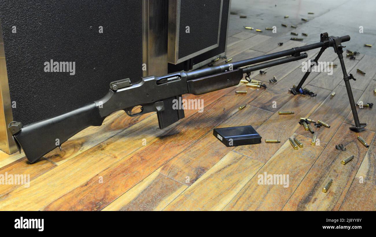 Browning Automatic Rifle Stock Photo - Alamy