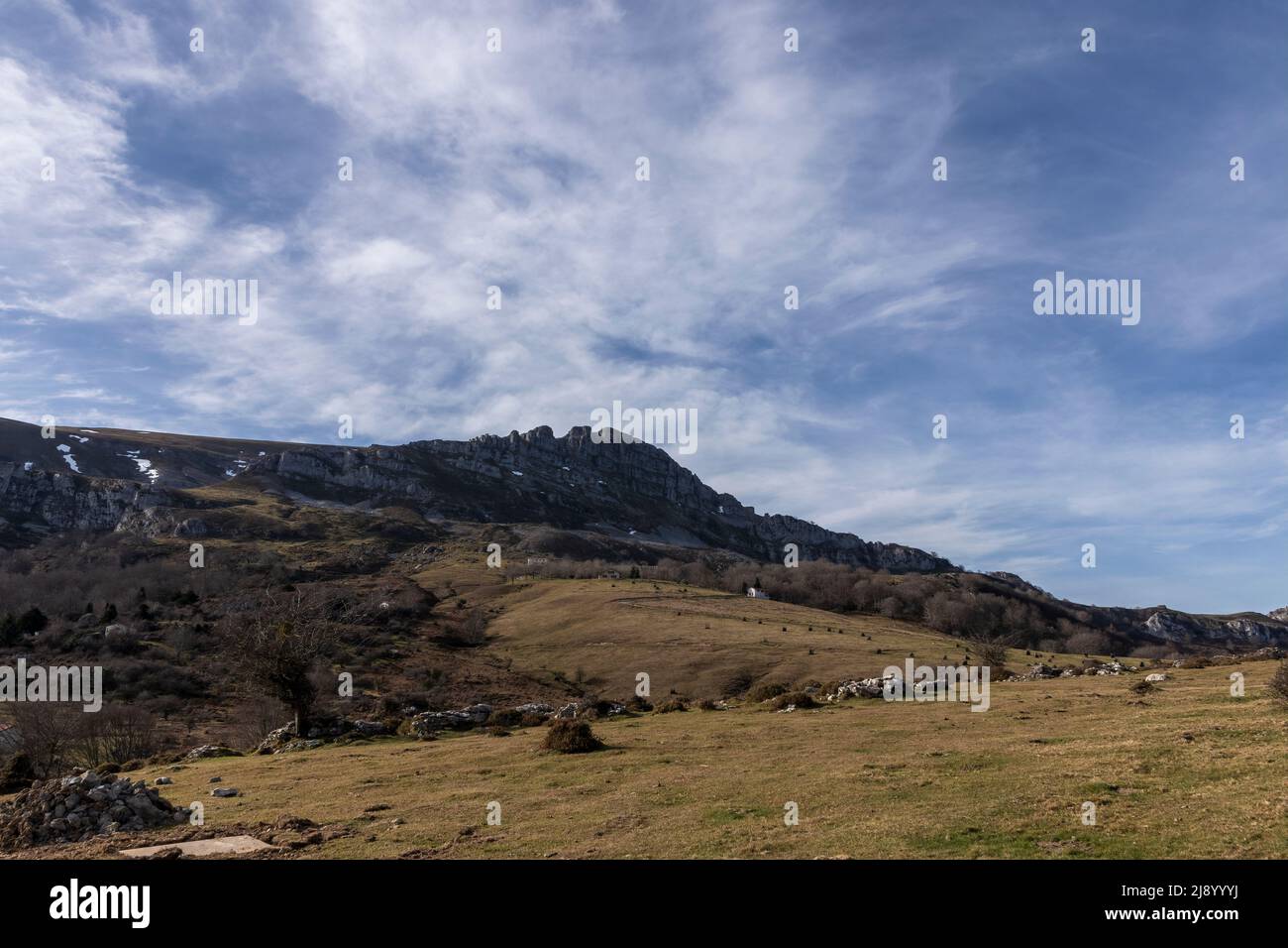 gorbea natural park in the basque country Stock Photo - Alamy