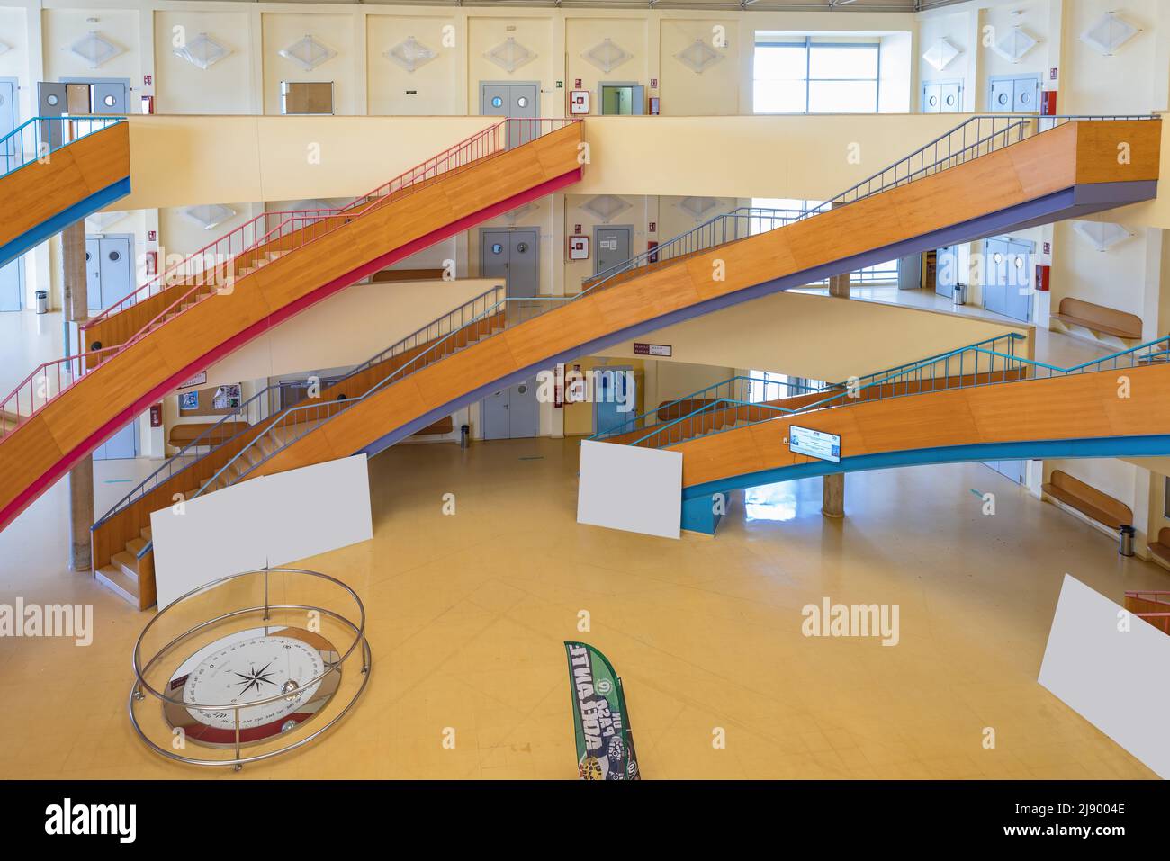 Huelva, Spain - May 16, 2022: Interior of Galileo Building of the ...