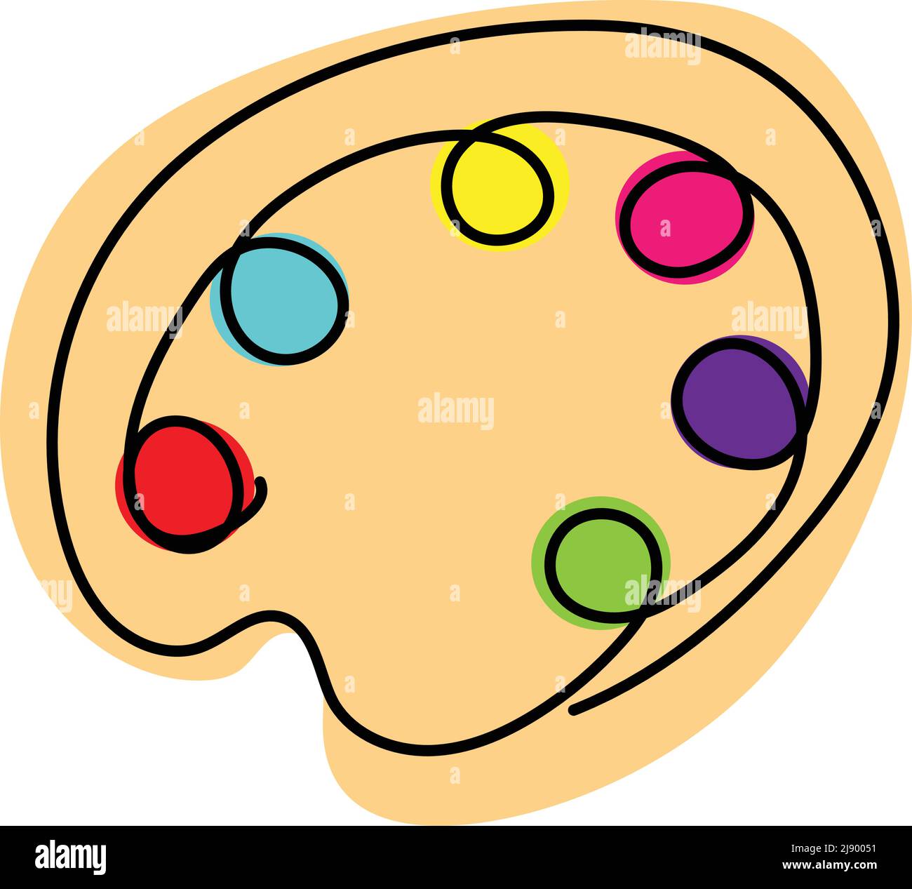 Clipart Artist Pallet