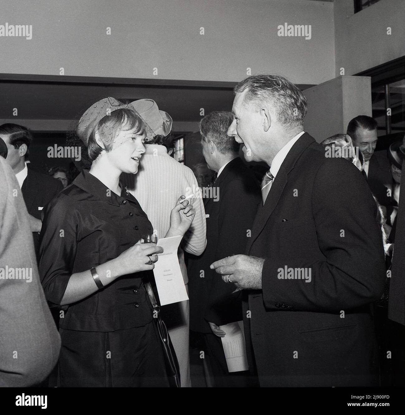 1960s social gathering hi-res stock photography and images - Alamy