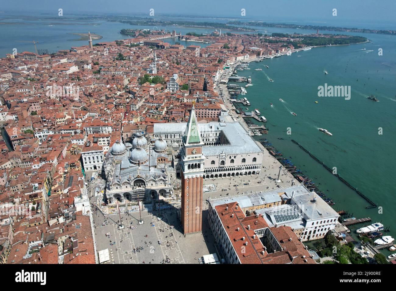 Venezia drone hi-res stock photography and images - Alamy