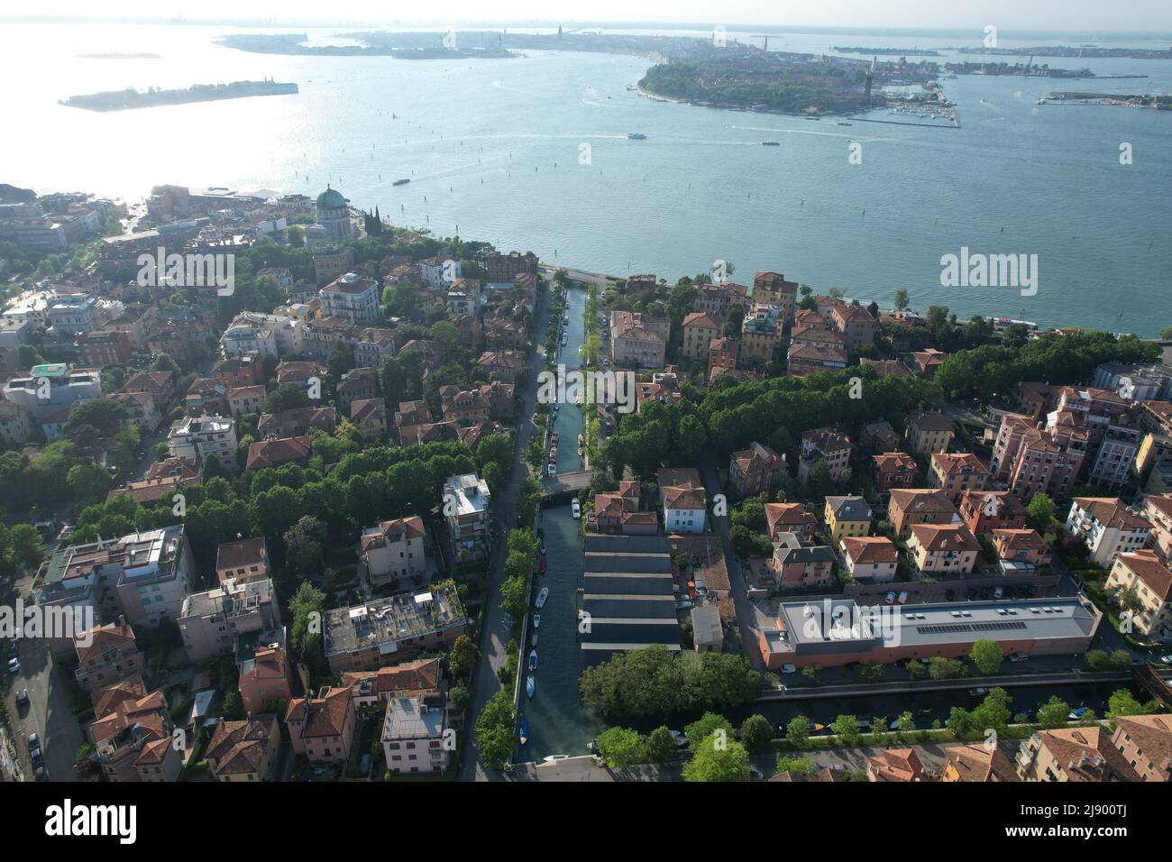 Drone photo of venice hi-res stock photography and images - Alamy