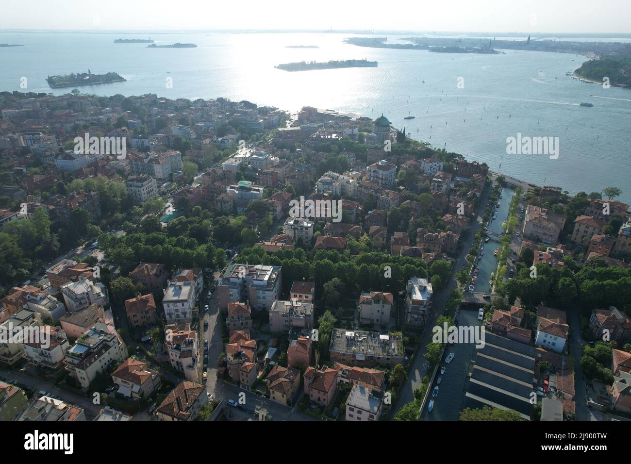 Drone photo of venice hi-res stock photography and images - Alamy