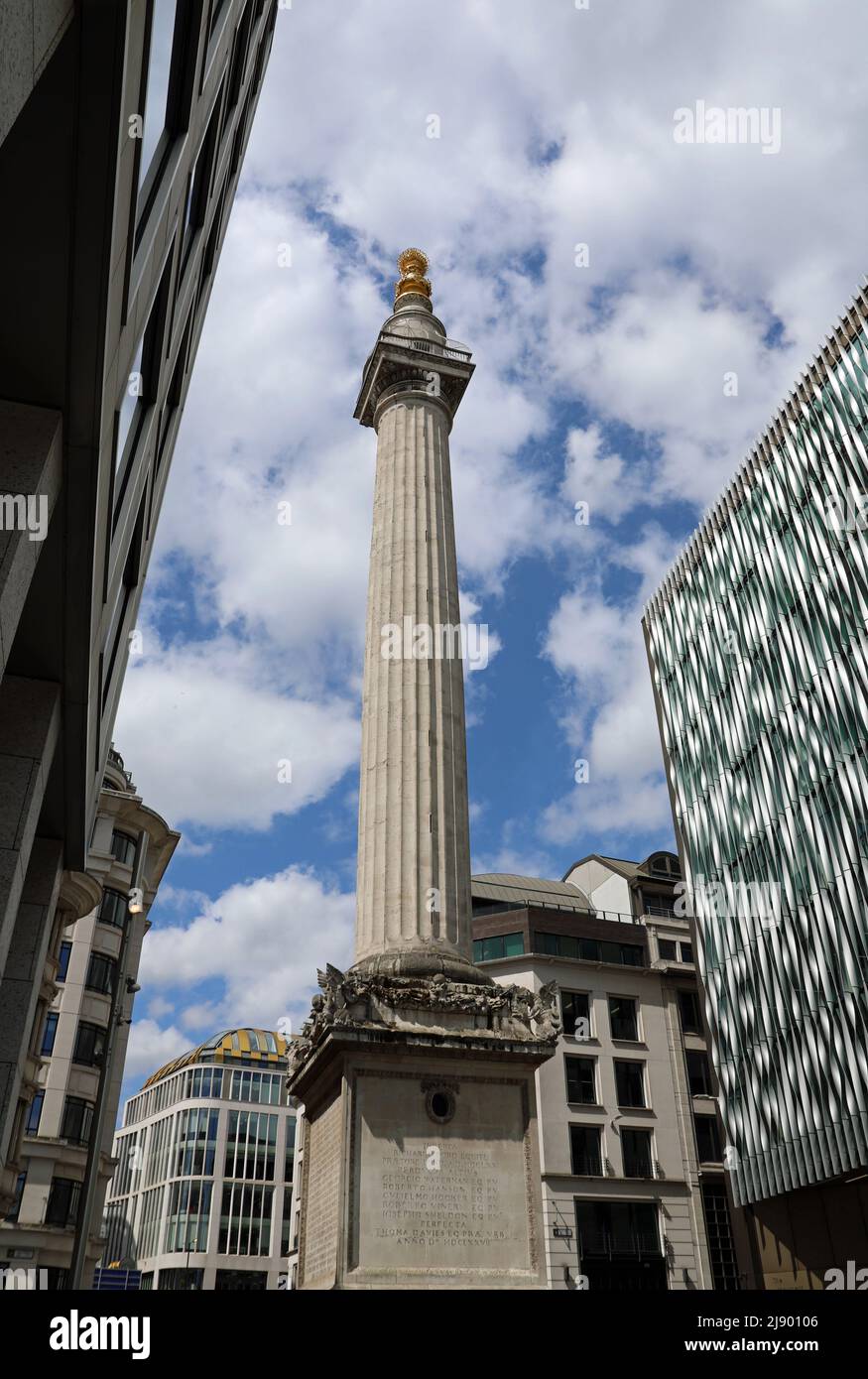 Great fire of london 1666 pudding lane hi-res stock photography and ...
