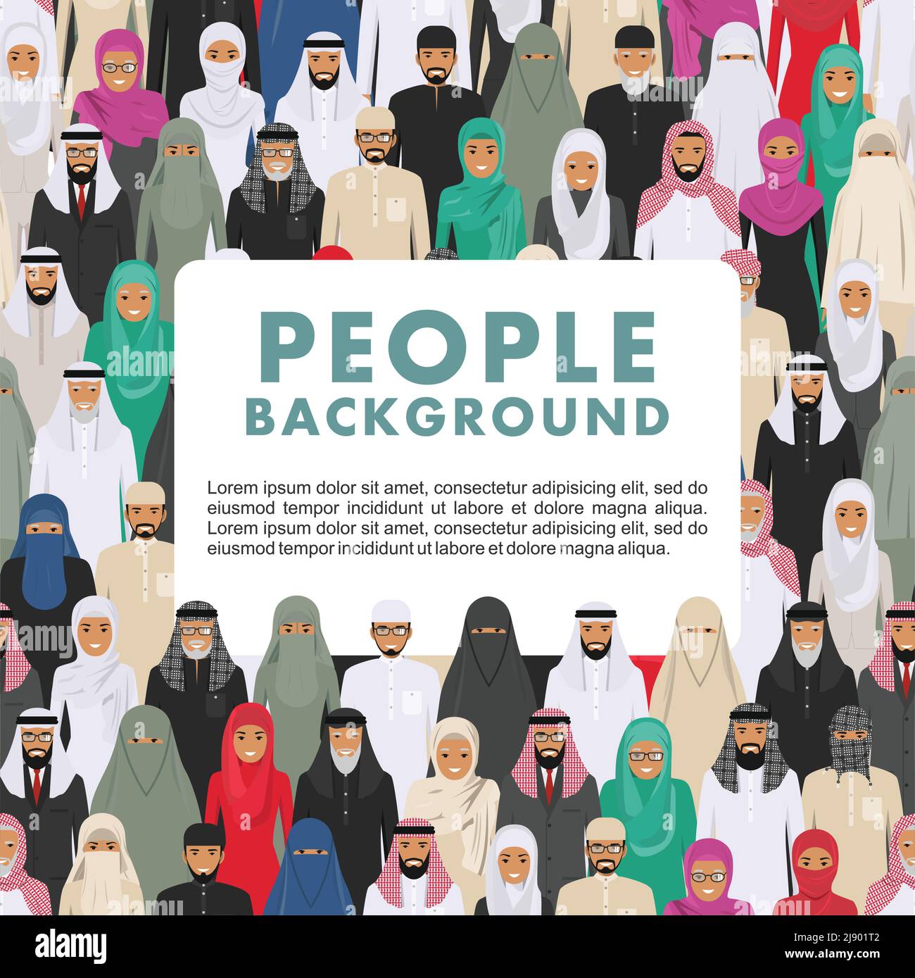 Saudi arabia men women Stock Vector Images - Alamy