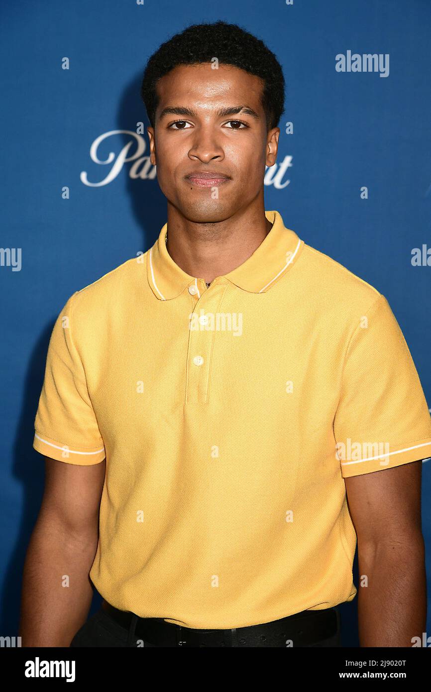 Lavel Schley of"East New York" attends the Paramount Upfront 2022 on ...
