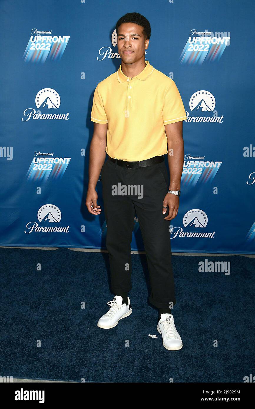 Lavel Schley of"East New York" attends the Paramount Upfront 2022 on ...