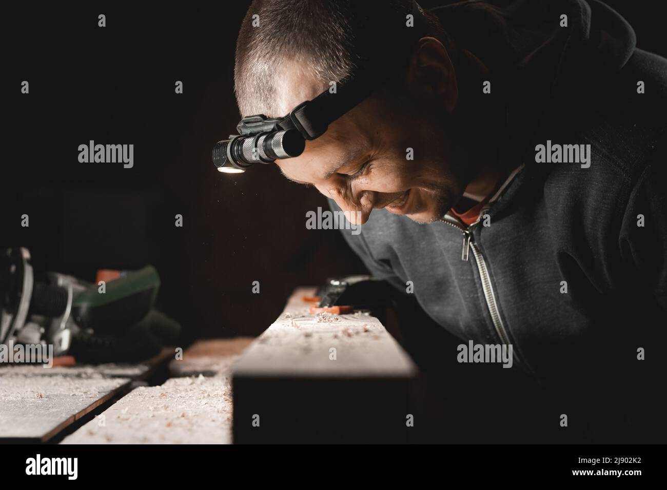 Portrait male carpenter in carpentry hi-res stock photography and ...