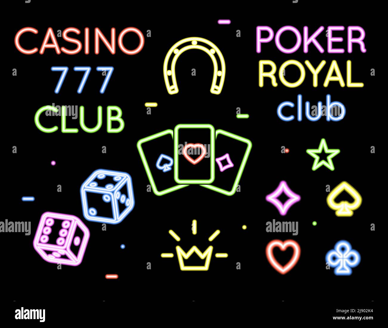 Neon logos hi-res stock photography and images - Alamy