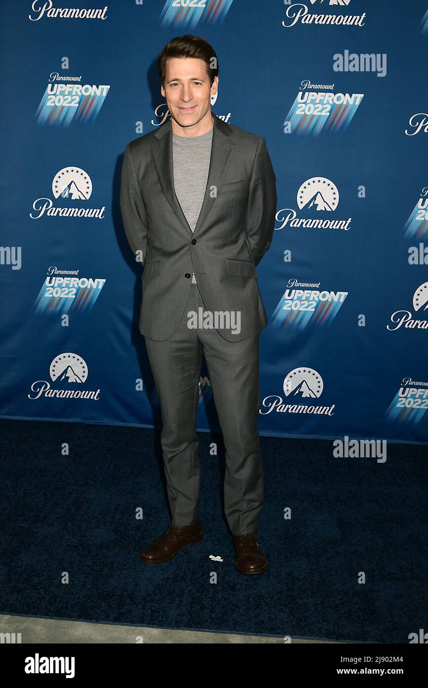Tony Dokoupil attends the Paramount Upfront 2022 Blue Carpet on May 18 ...