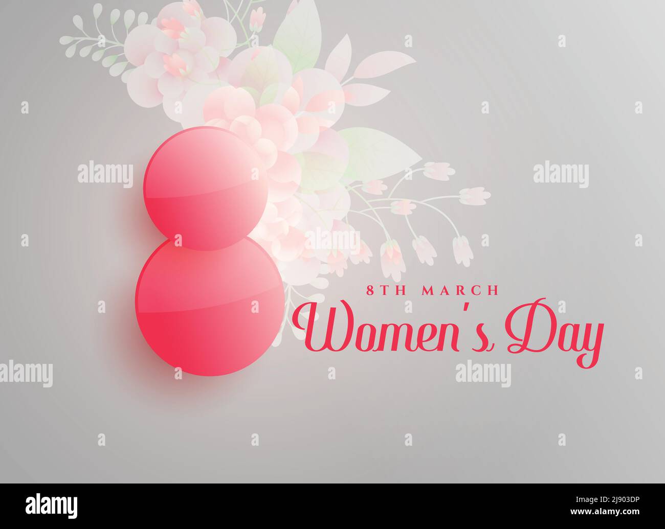 8th march poster Stock Vector Images - Alamy