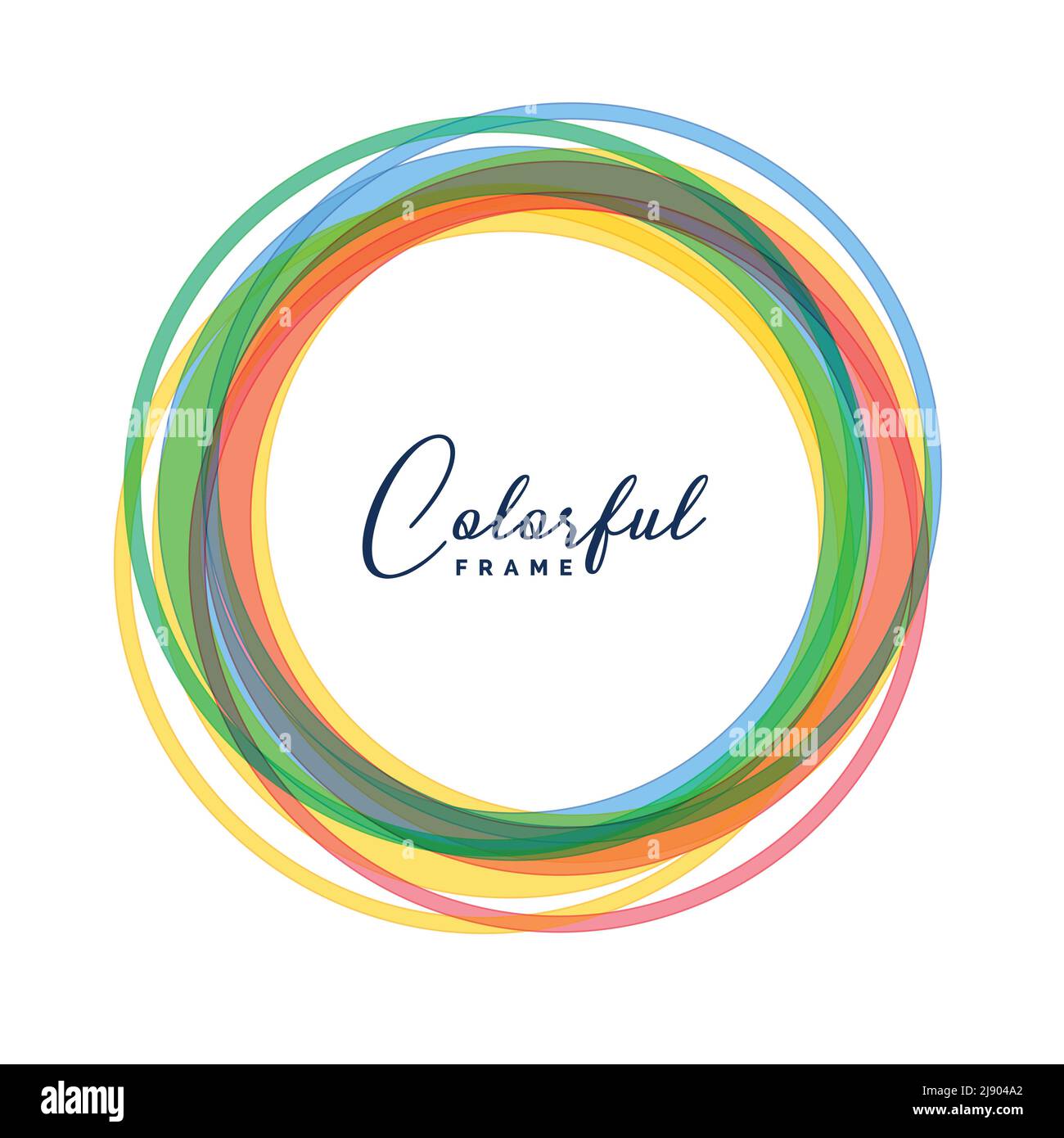 Circle frames Stock Vector Images - Alamy