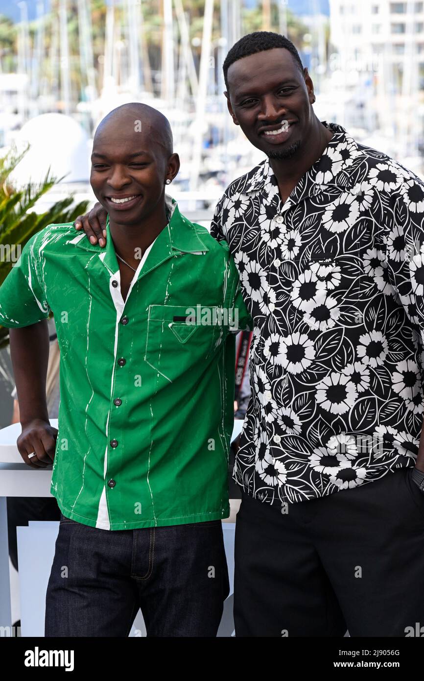 Alassane Diong , Omar Sy 75th Cannes Film Festival Photocall of the ...