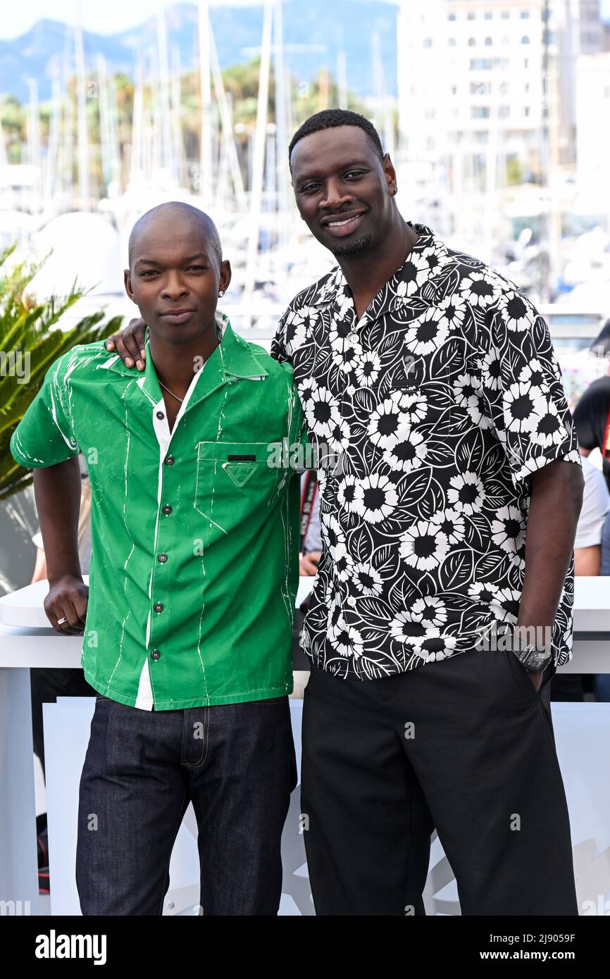 Alassane Diong , Omar Sy 75th Cannes Film Festival Photocall of the ...