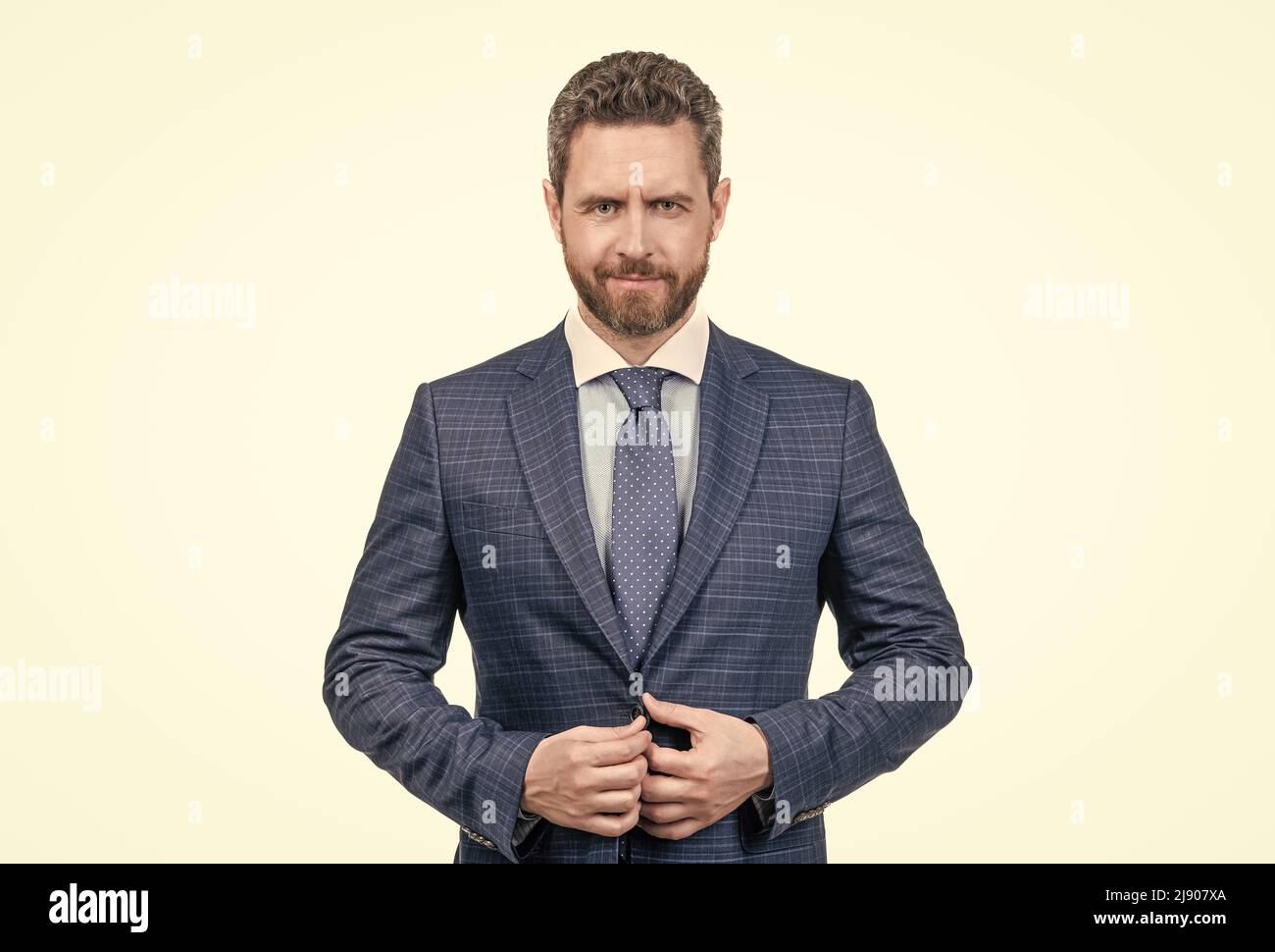 Clothes that mean business. Professional man in suit. Professional ...