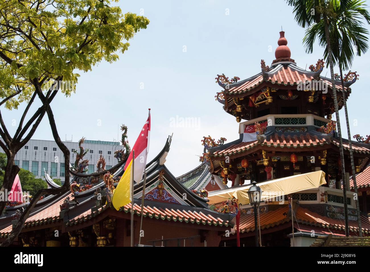 Singapore City, Singapore-September 08,2019: Singapore's Chinatown it's ...