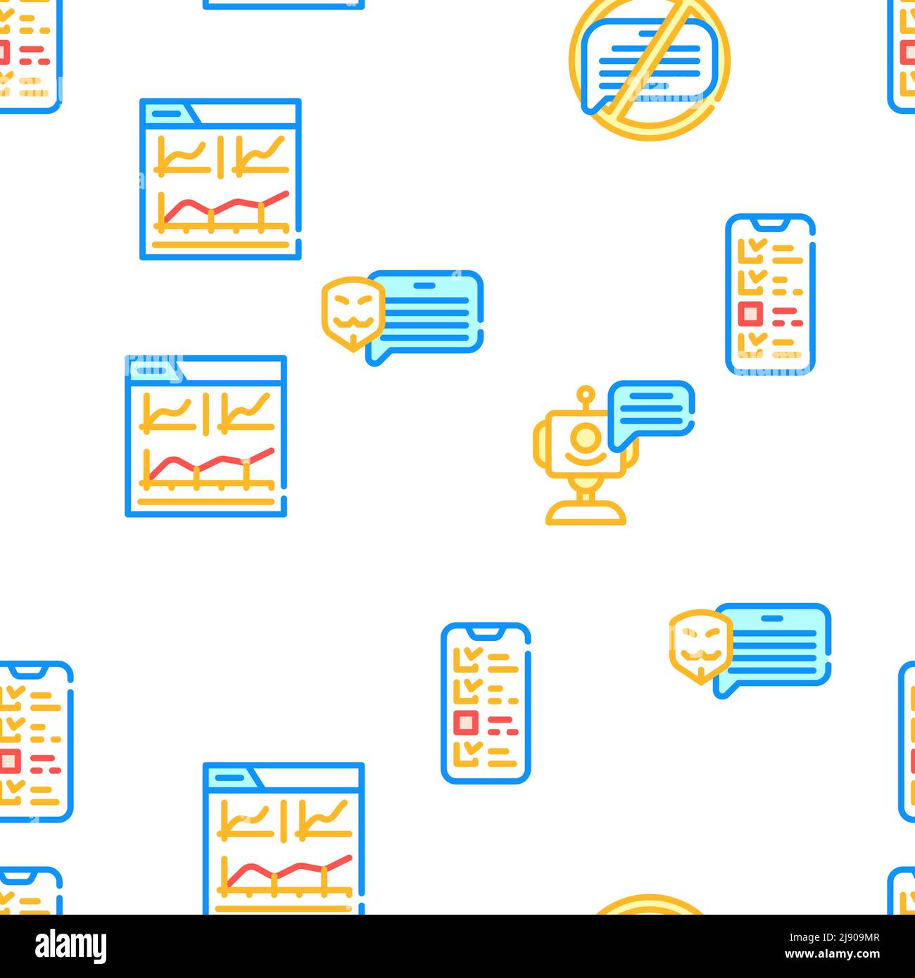 Client Review Feedback Collection Icons Set Vector Stock Vector Image ...