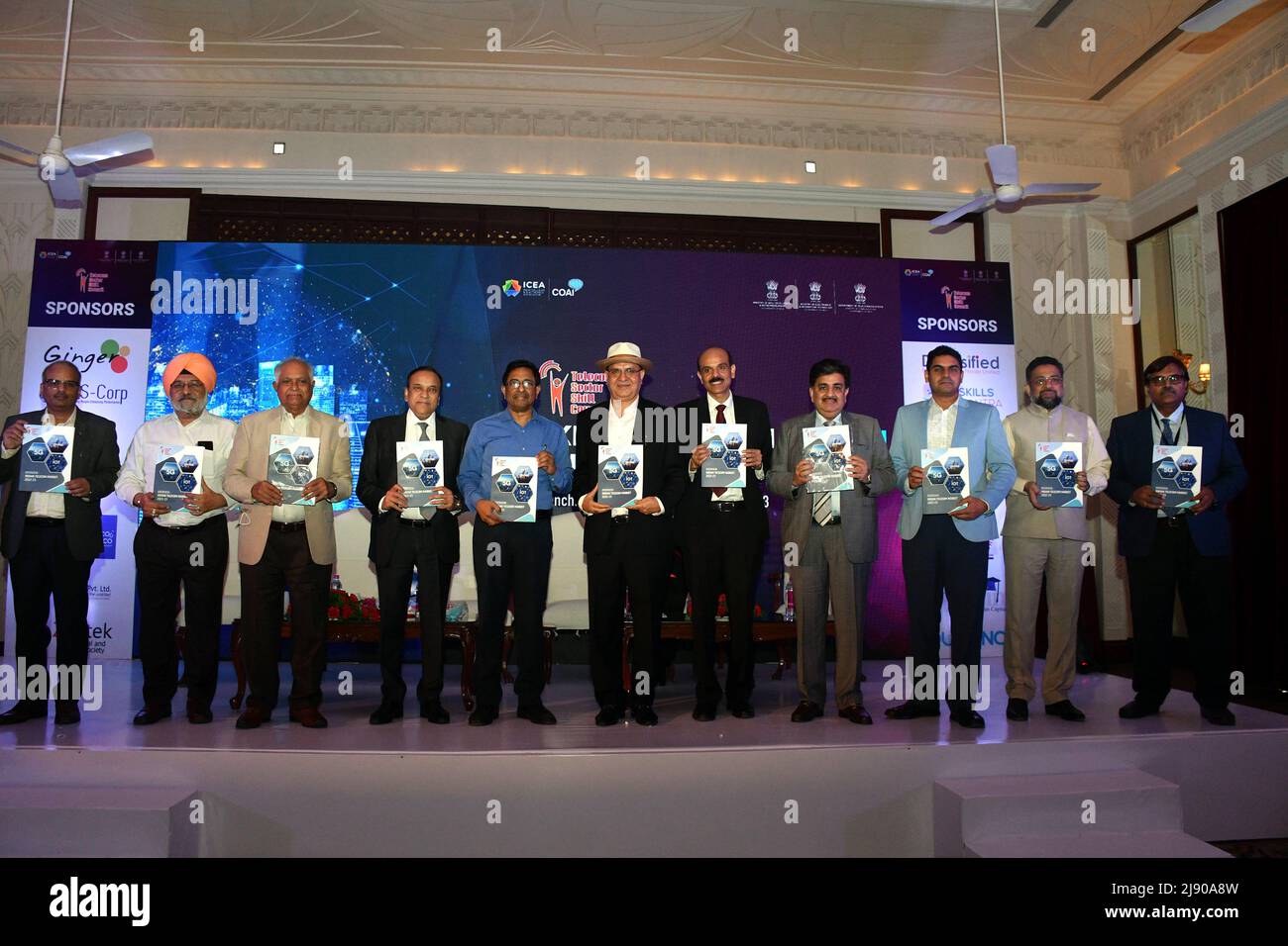 Akhil Gupta, Vice Chairman of Bharti Group, K Rajaraman, Secretary,Department of ...