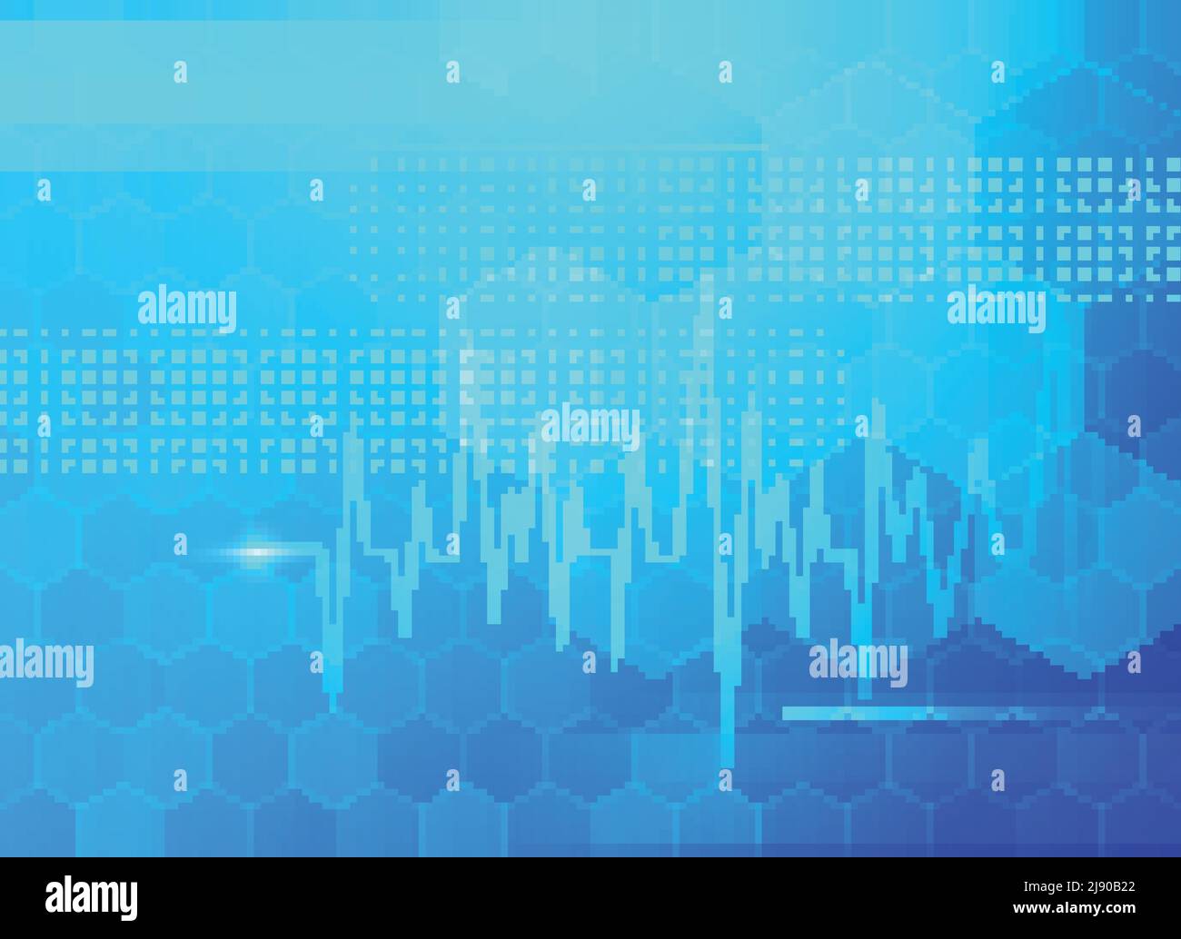 Abstract modern blue medical background vector Stock Vector Image & Art ...