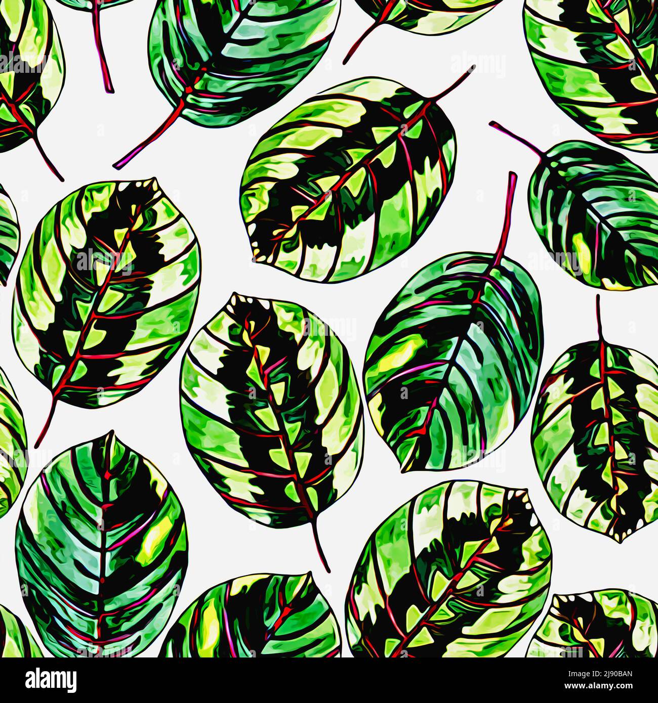 Textile and wallpaper patterns. A printable digital illustration work ...