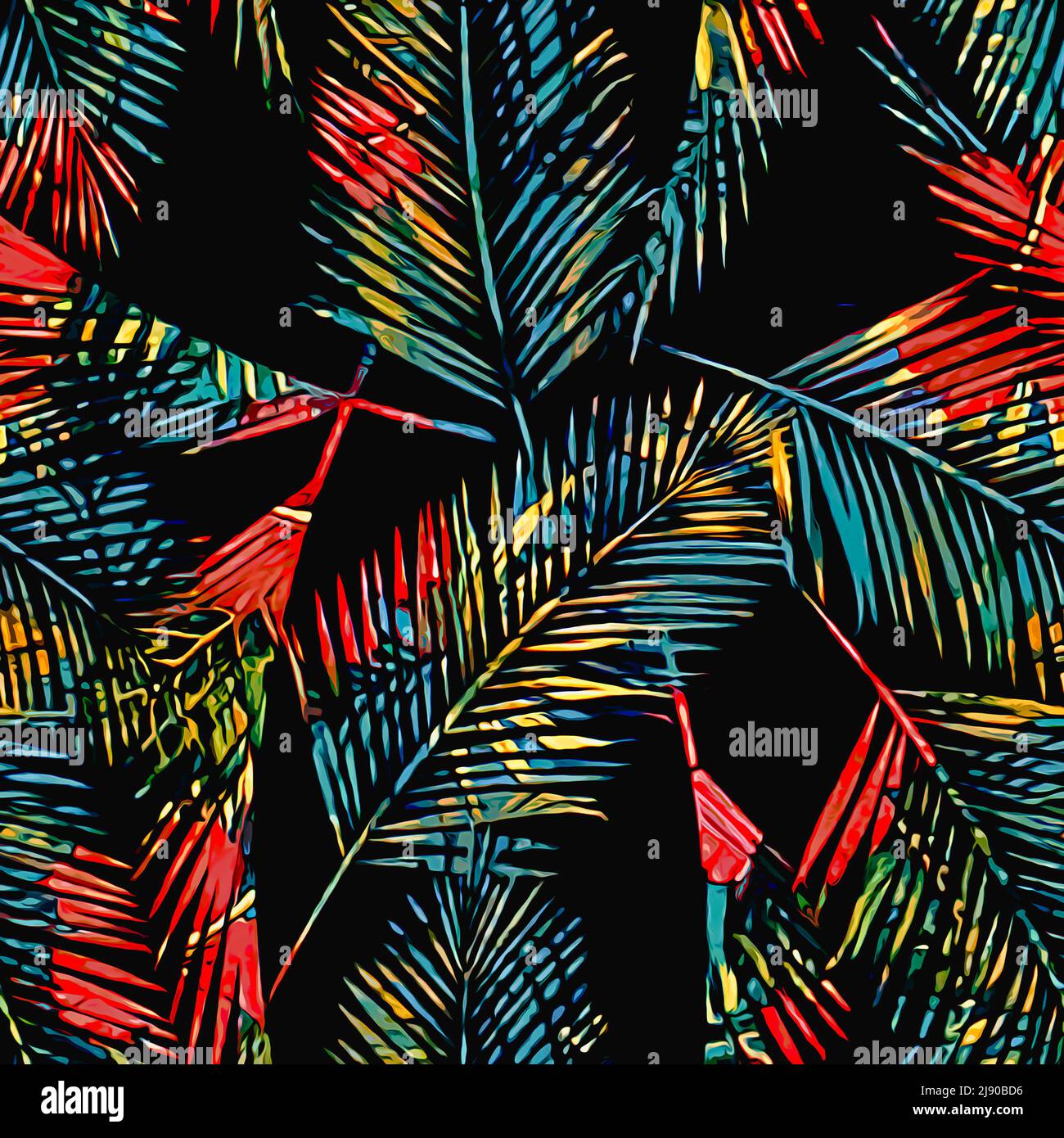 Textile and wallpaper patterns. A printable digital illustration work ...