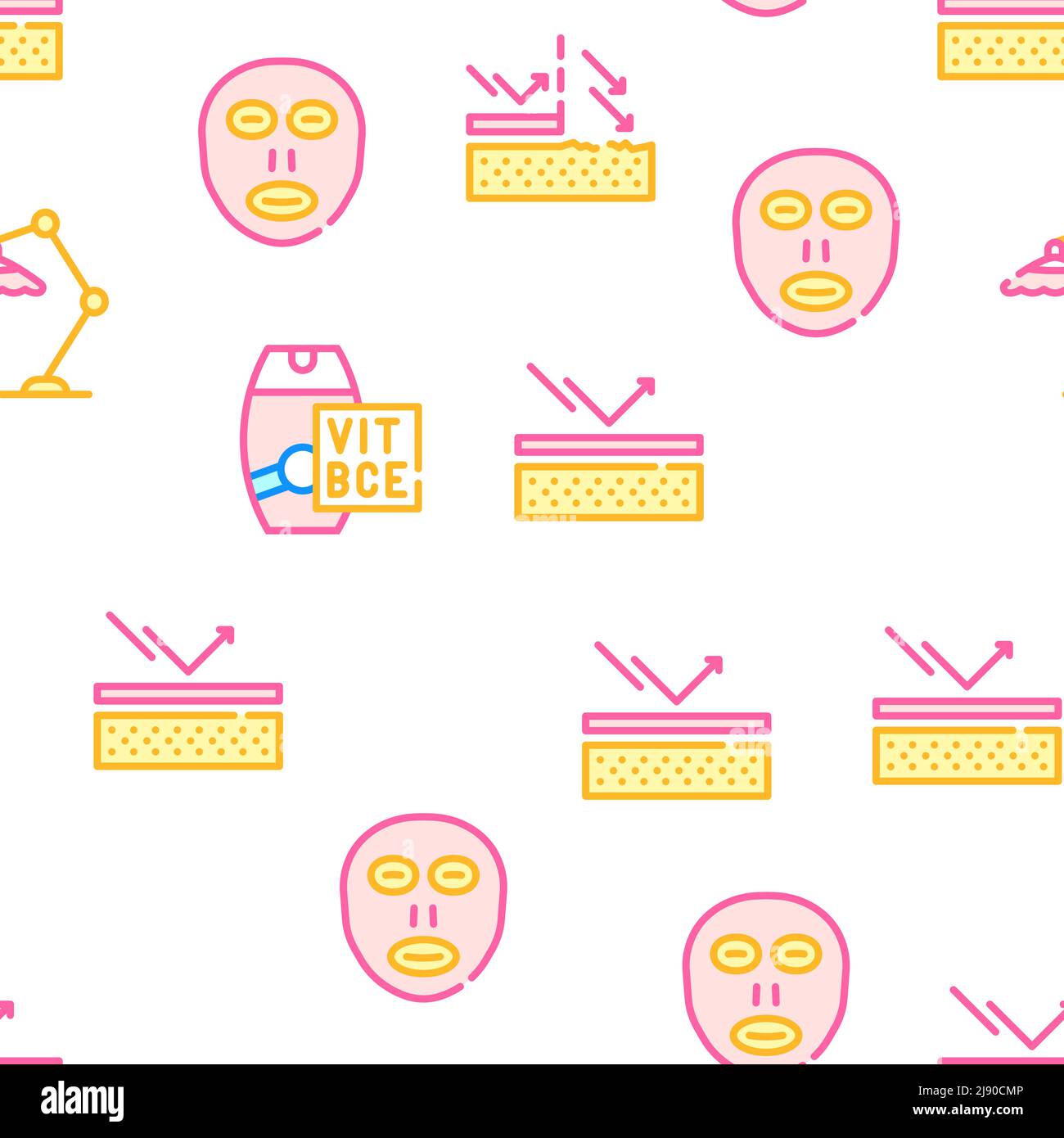 Sunscreen Protection Collection Icons Set isolated illustration Stock ...