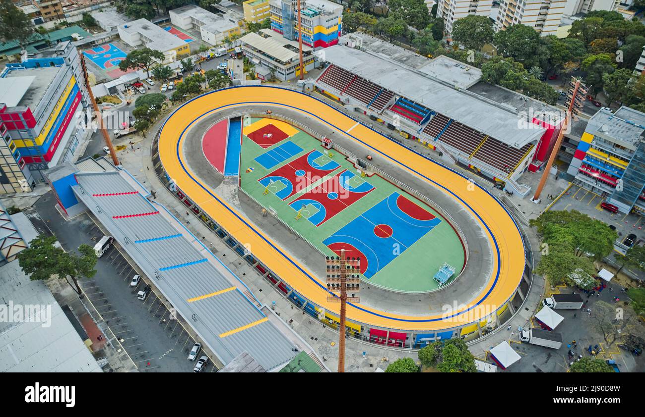 CARACAS, VENEZUELA, MAY 2022, Multisport sports complex Teo Capriles ...