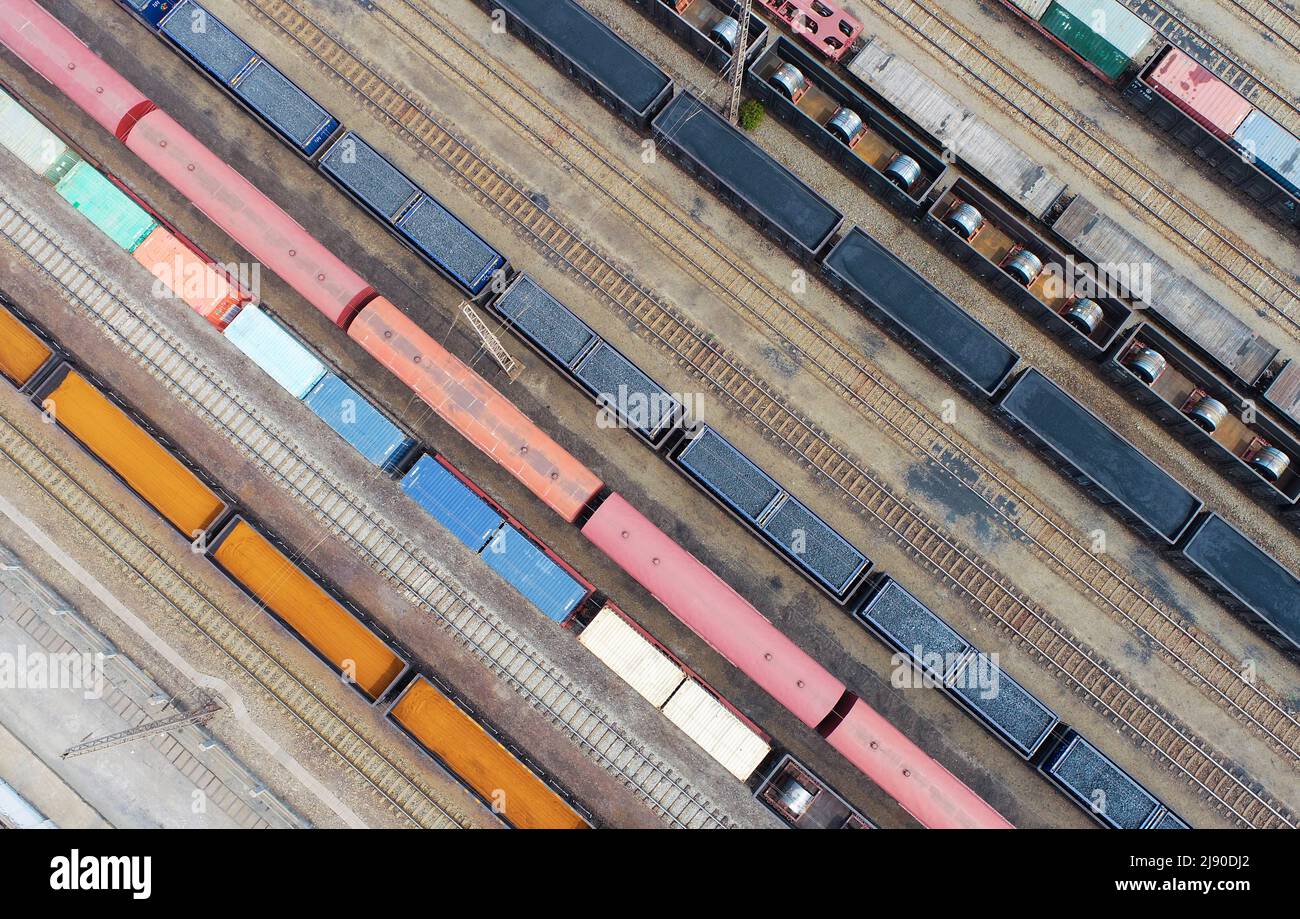 Railway marshalling yard hi-res stock photography and images - Alamy