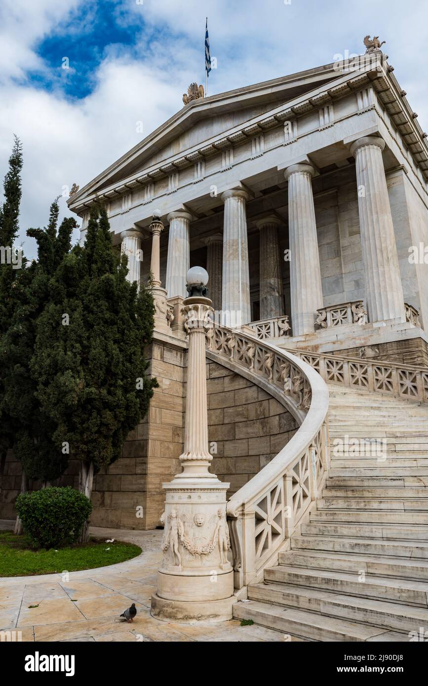 Neoclassical building old town library hi-res stock photography and ...