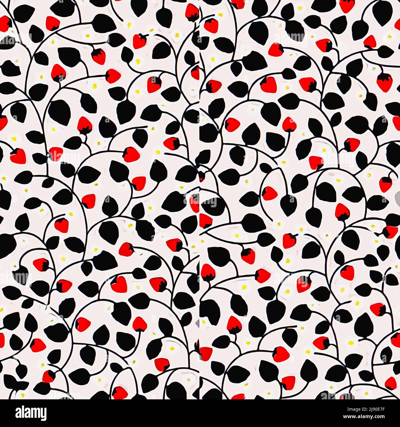 Textile and wallpaper patterns. A printable digital illustration work ...