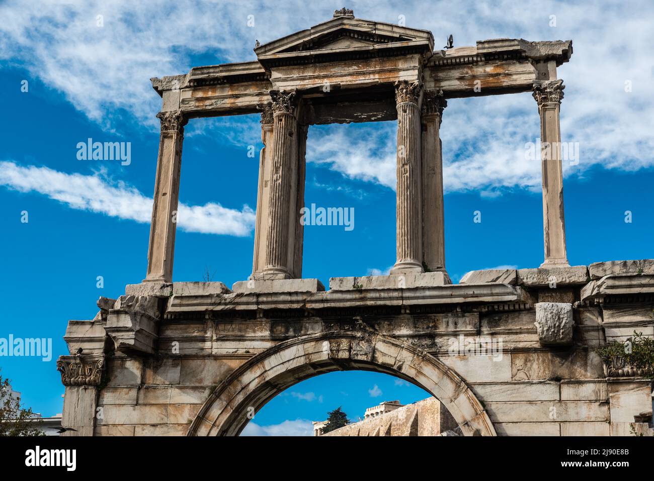 Entrance to the temple of zeus hi-res stock photography and images - Alamy