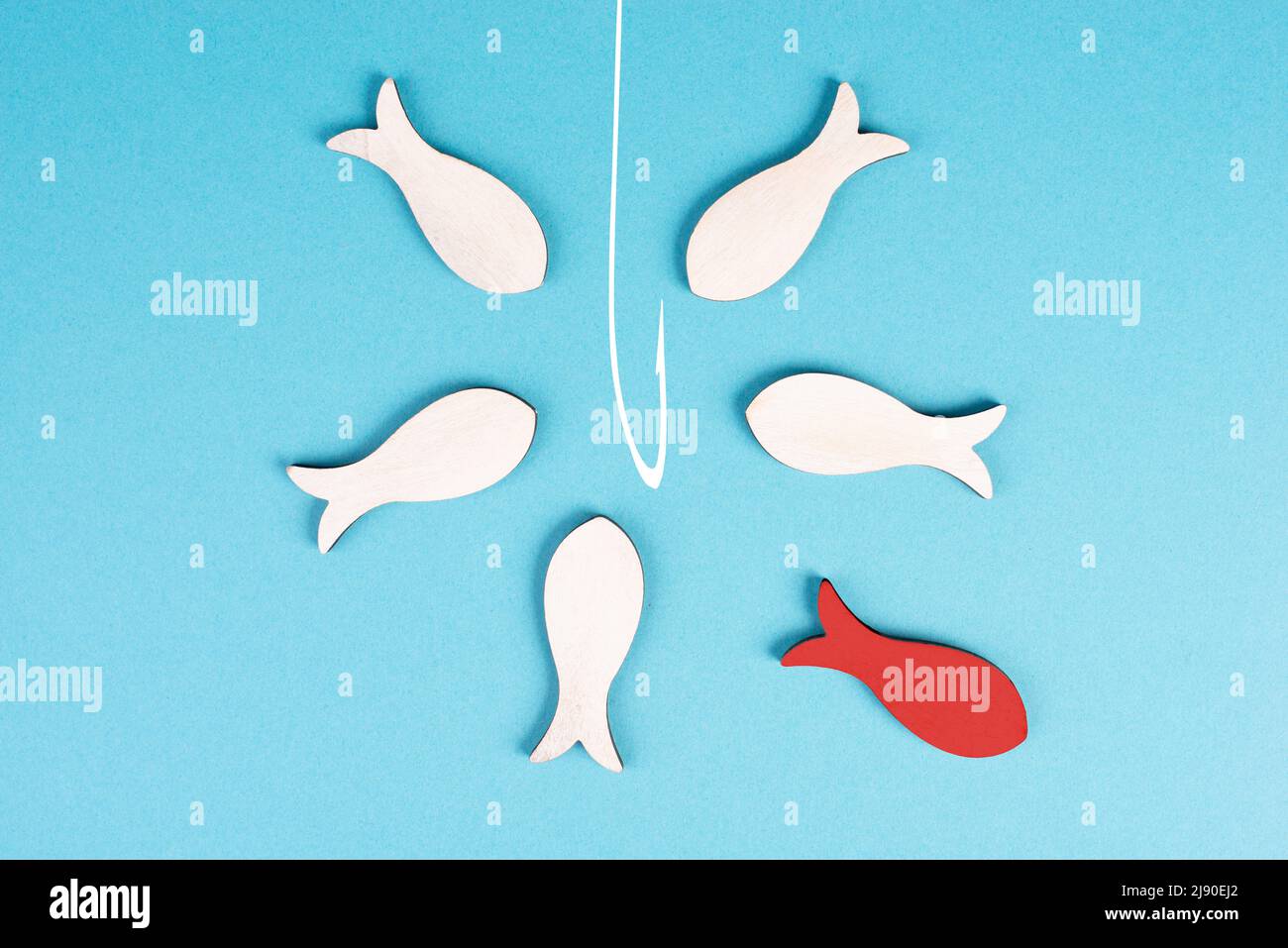 Direction and individuality fish hi-res stock photography and images ...