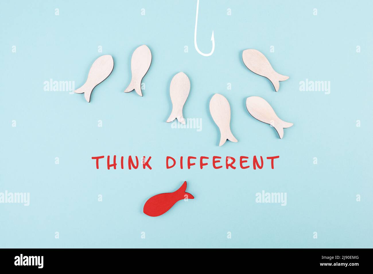 Direction and individuality fish hi-res stock photography and images ...