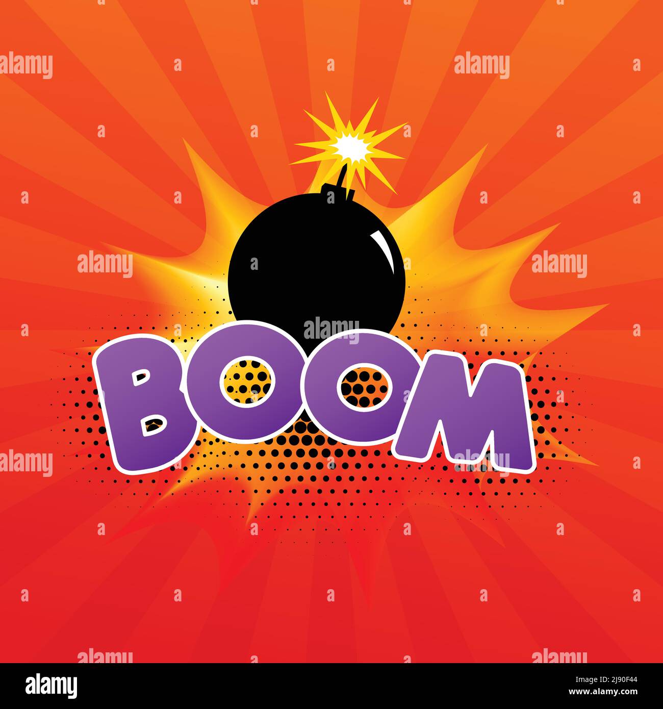 Dot bomb Stock Vector Images - Alamy